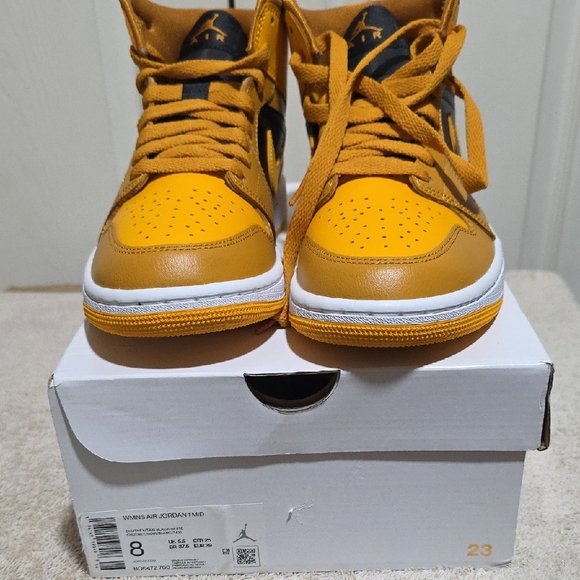 Jordan | Shoes | Jordan Kids Sneakers Mustard And Tan | Poshmark